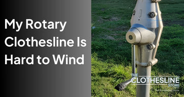 How to Restring a Folding Rotary Clothesline – The Clothesline Store