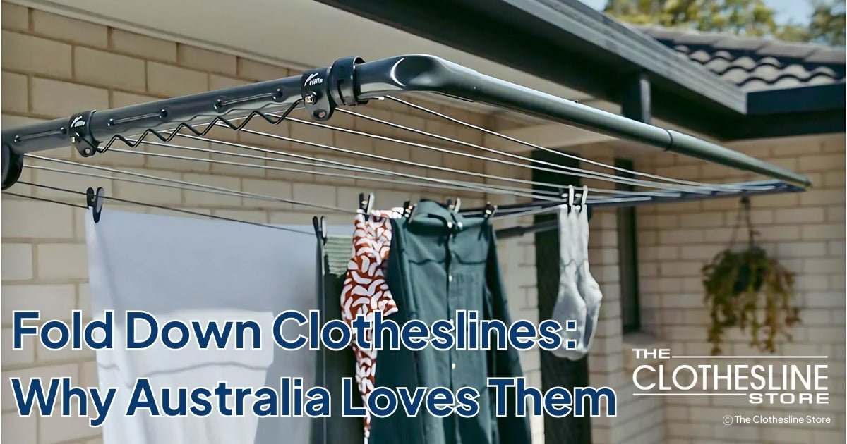 Fold Down Clotheslines: Why Australia Loves Them – The Clothesline Store