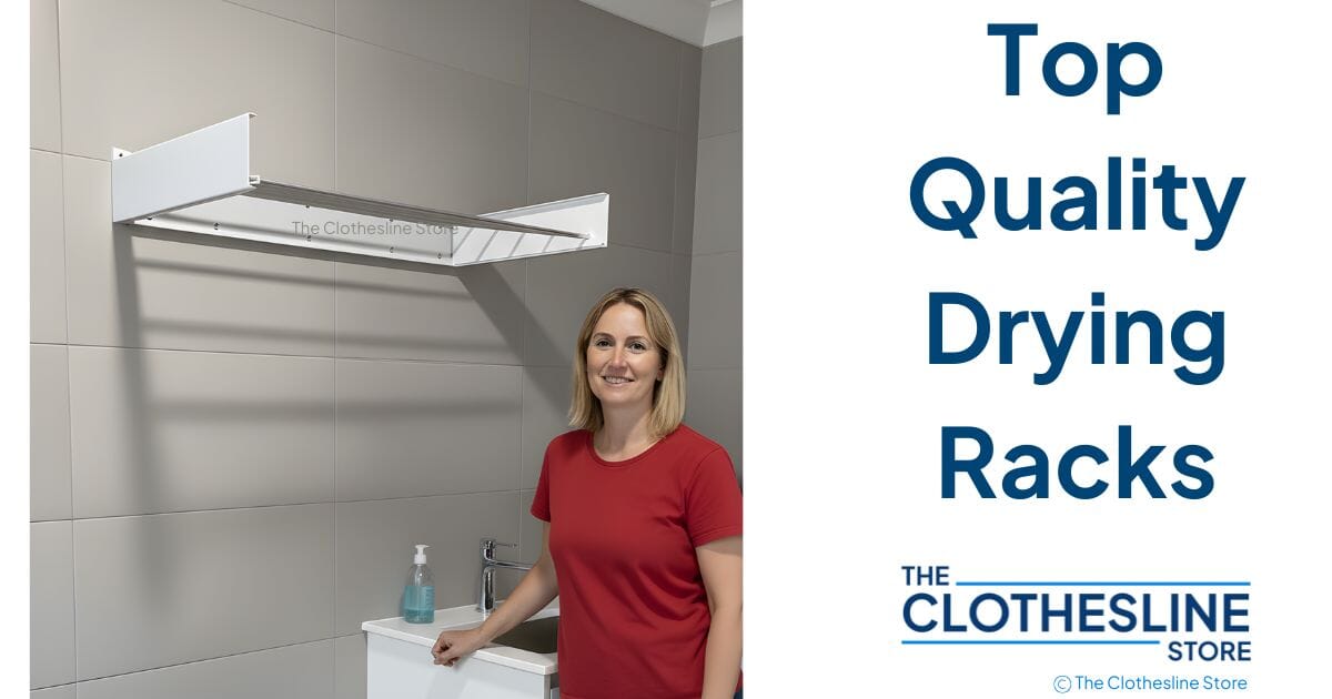 Wall Mounted Drying Racks & Clotheslines | The Clothesline Store