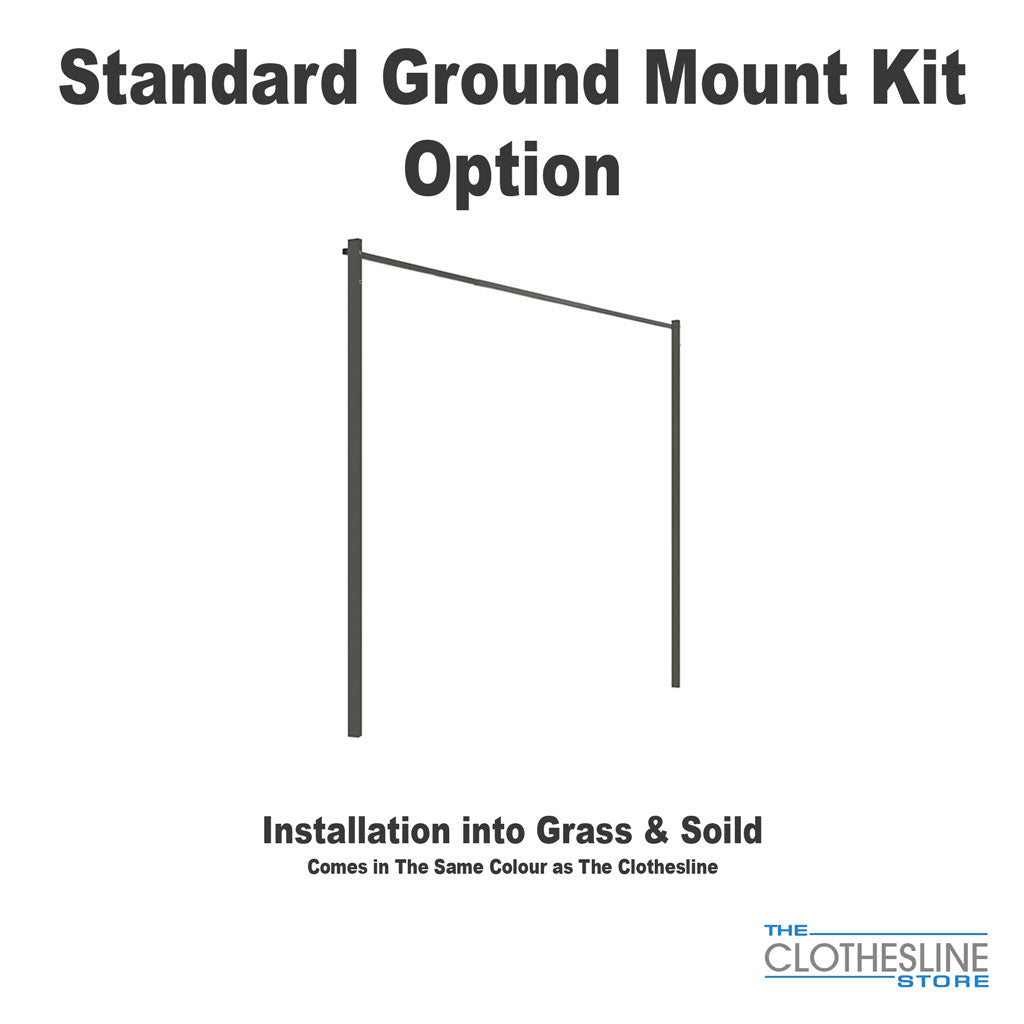 Austral 39 Ground Mount Kit - Same Colour as The Clothesline – The ...