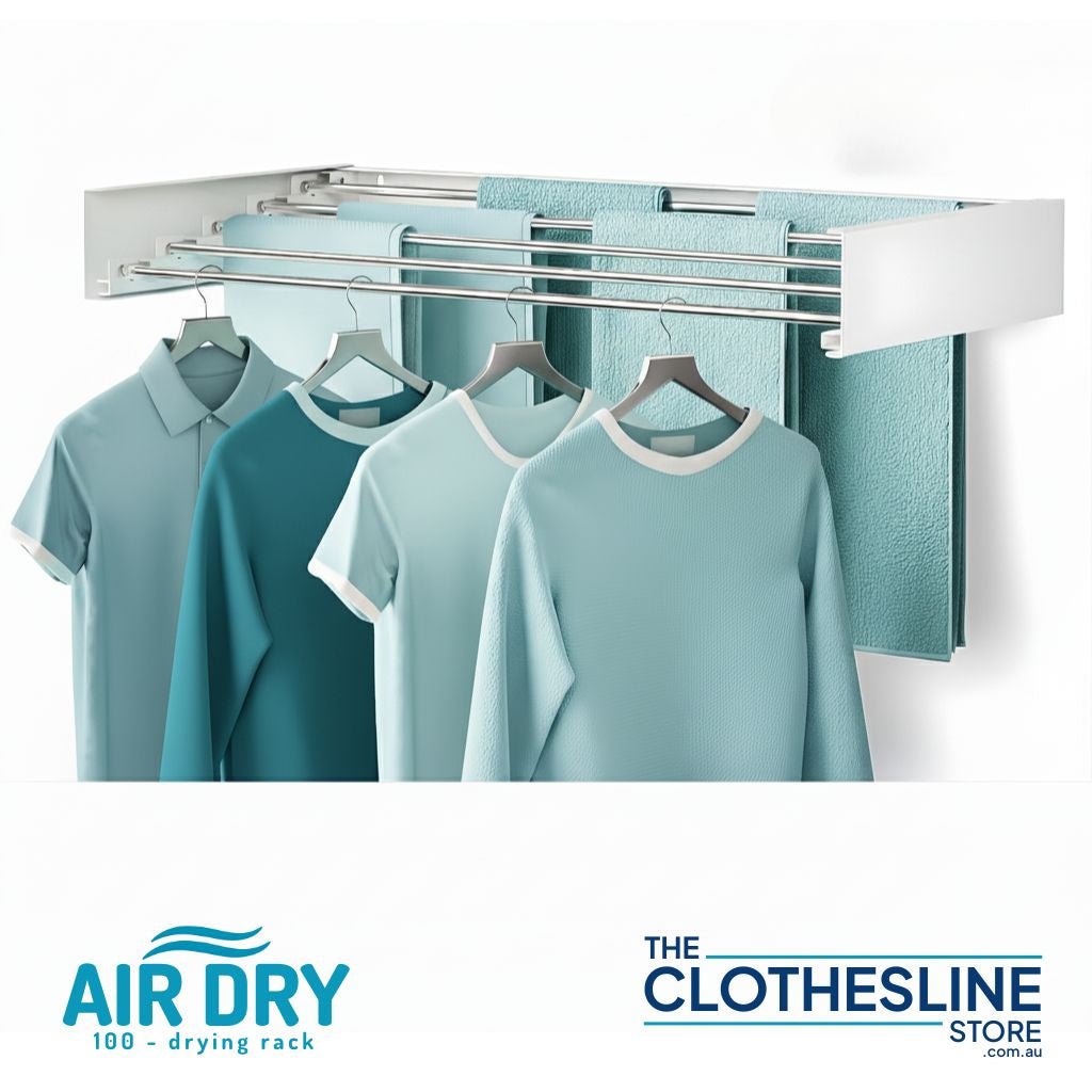 Air Dry Drying Rack | Wall Mounted Fold Down Airer – The Clothesline Store