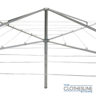 Hills Heritage 7 Line Fixed Head Rotary Hoist Clothesline – The ...