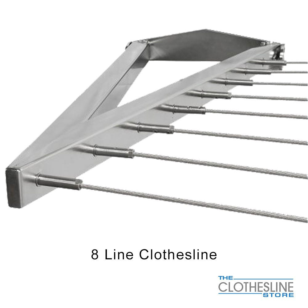 Evolution 316 Stainless Steel Wall Mounted Folding Clothesline – The ...