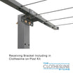 Hills Retractable Clothesline Post Kit – The Clothesline Store
