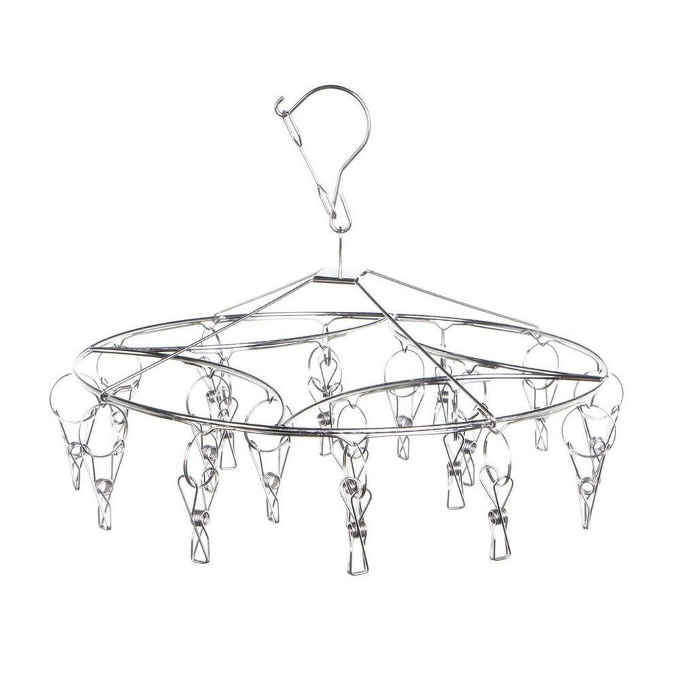 Enviro Round Stainless Steel Sock Hanger 40 Pegs – The Clothesline Store